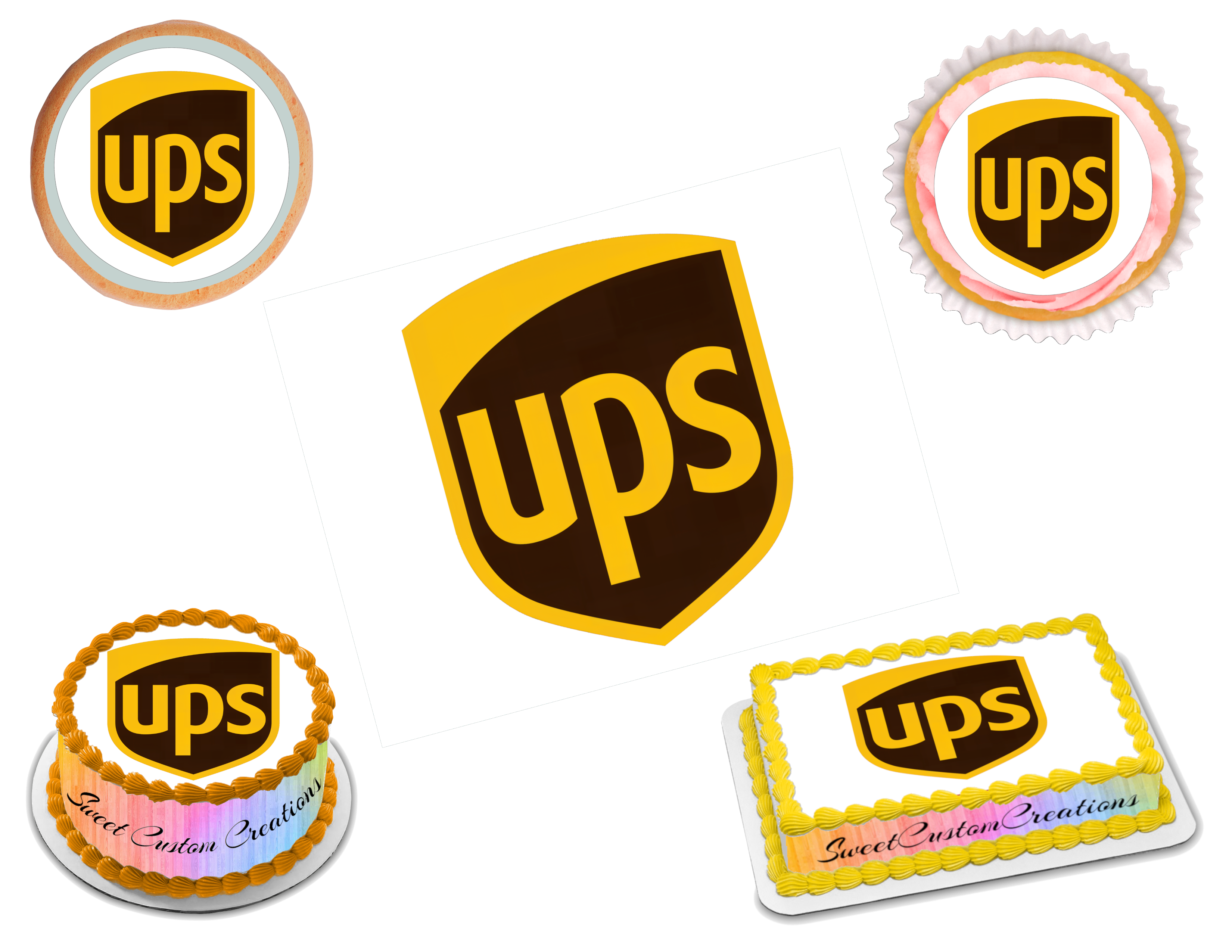 UPS Edible Image Frosting Sheet #15 (80+ sizes) – Sweet Custom Creations