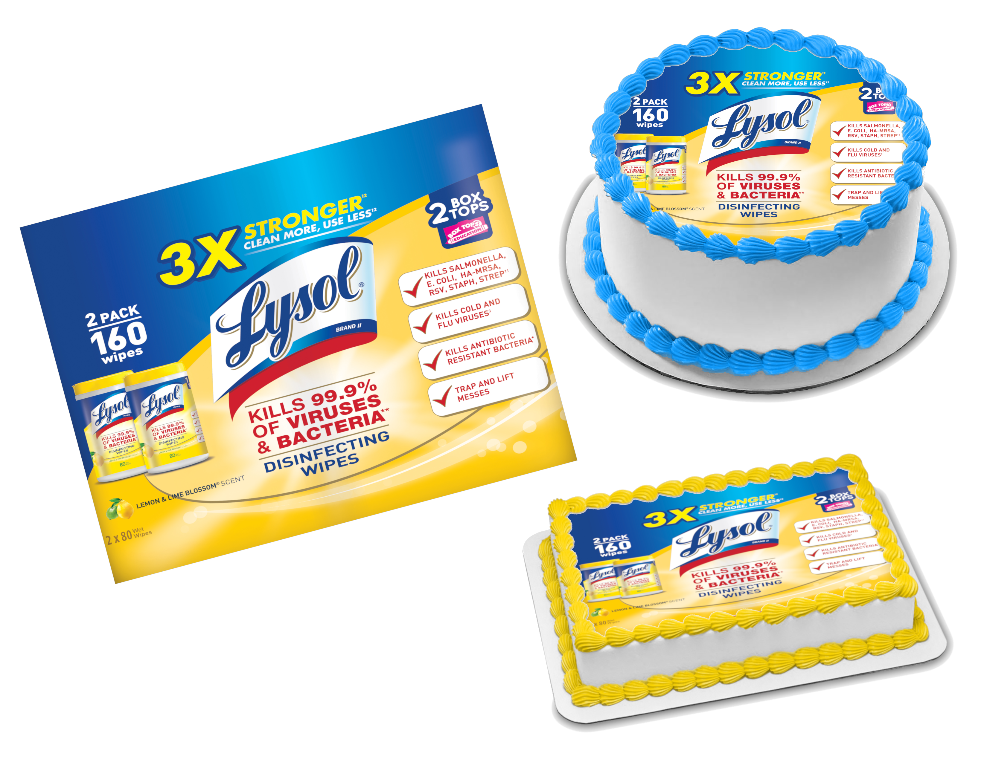 Lysol Label Edible Image Frosting Sheet #1 (80+ sizes) – Sweet Custom ...