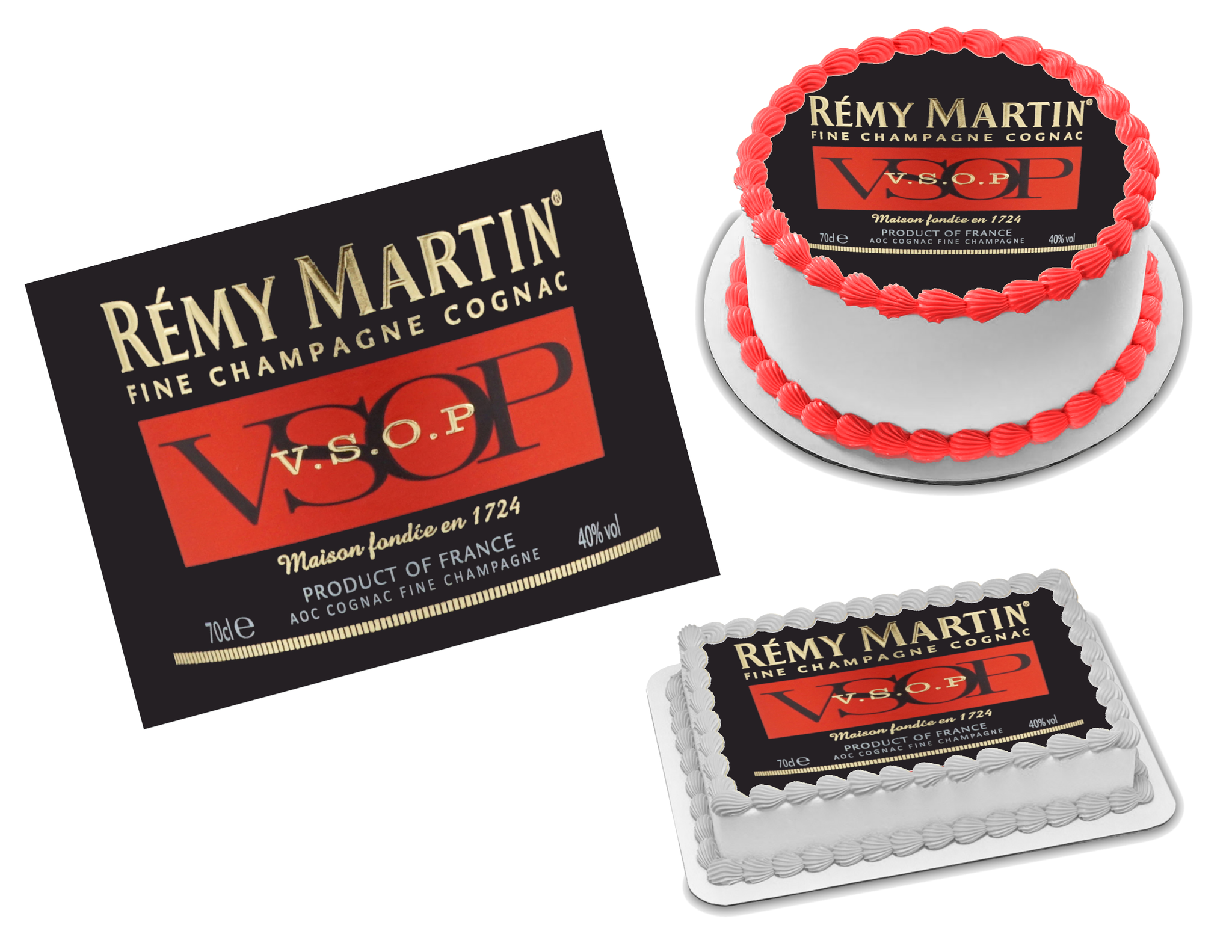 Remy Martin Cognac VSOP Edible Image Frosting Sheet #1 (70+ sizes ...