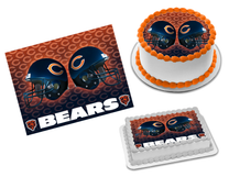 Chicago Bears Edible Image Frosting Sheet #14 Topper (80+ sizes ...