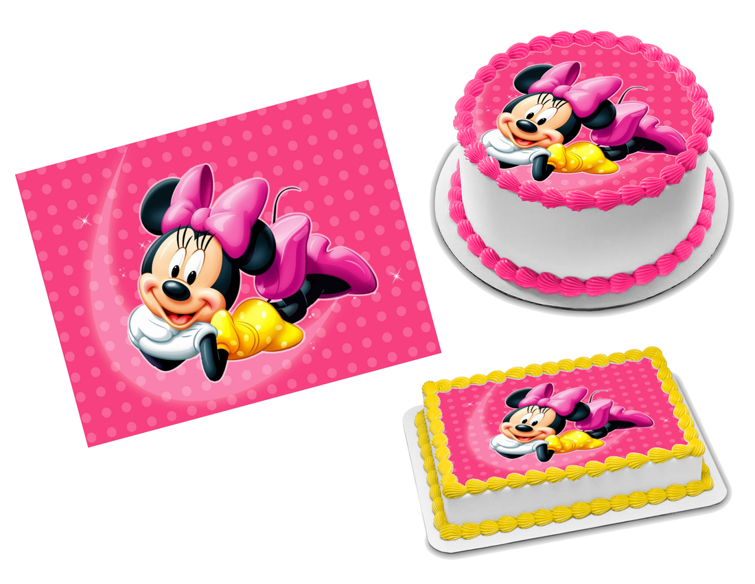 Minnie Mouse Edible Image Frosting Sheet #15 (70+ sizes) – Sweet Custom ...