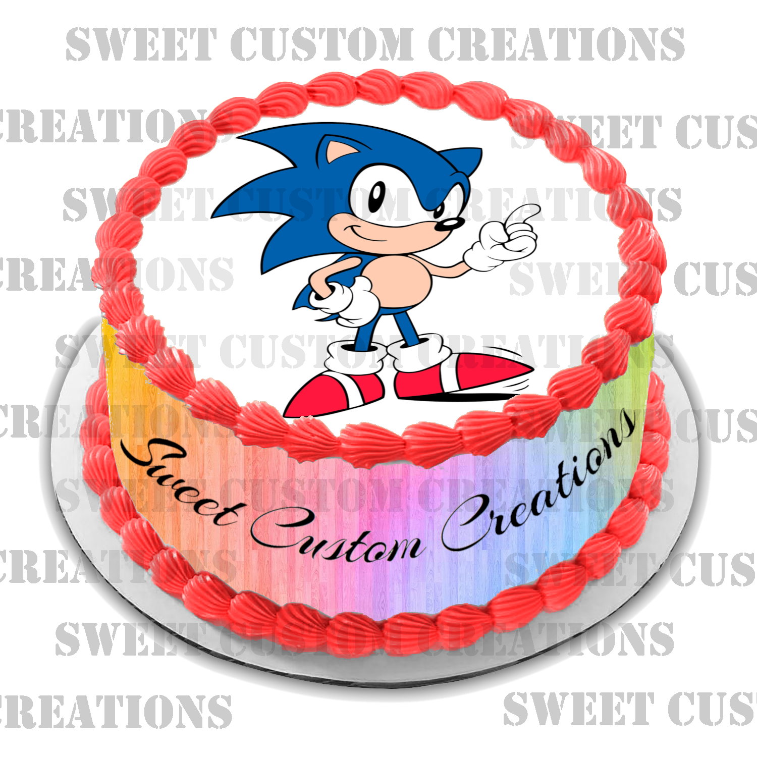 Sonic Edible Image Frosting Sheet #17 (70+ sizes) – Sweet Custom Creations