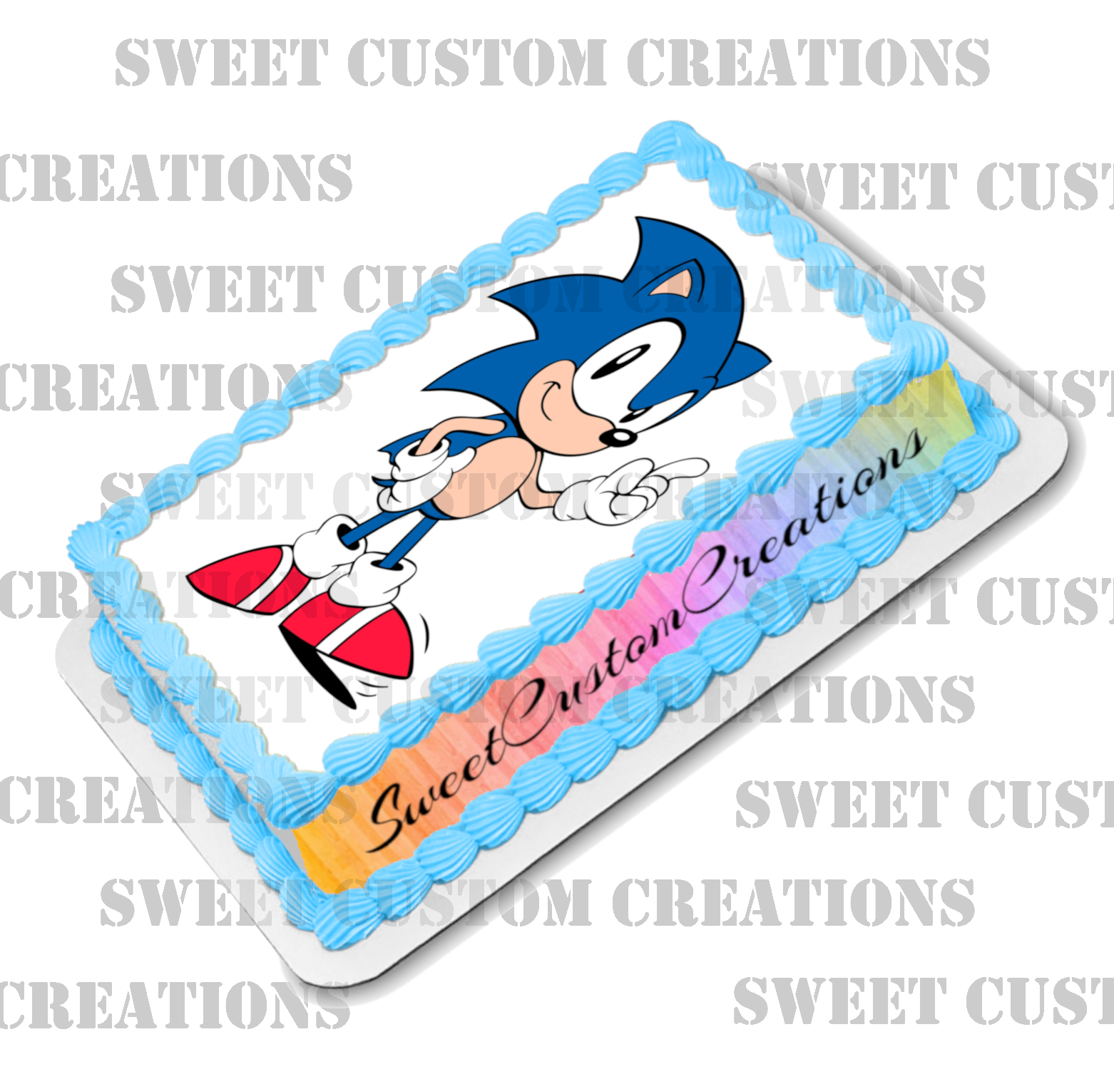 Sonic Edible Image Frosting Sheet #17 (70+ sizes) – Sweet Custom Creations