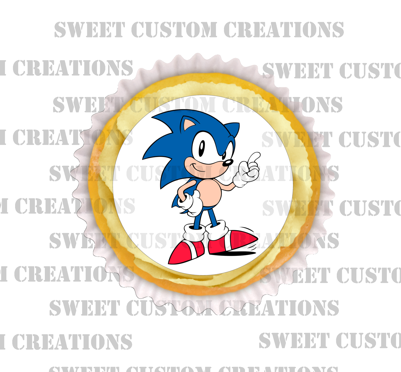 Sonic Edible Image Frosting Sheet #17 (70+ sizes) – Sweet Custom Creations