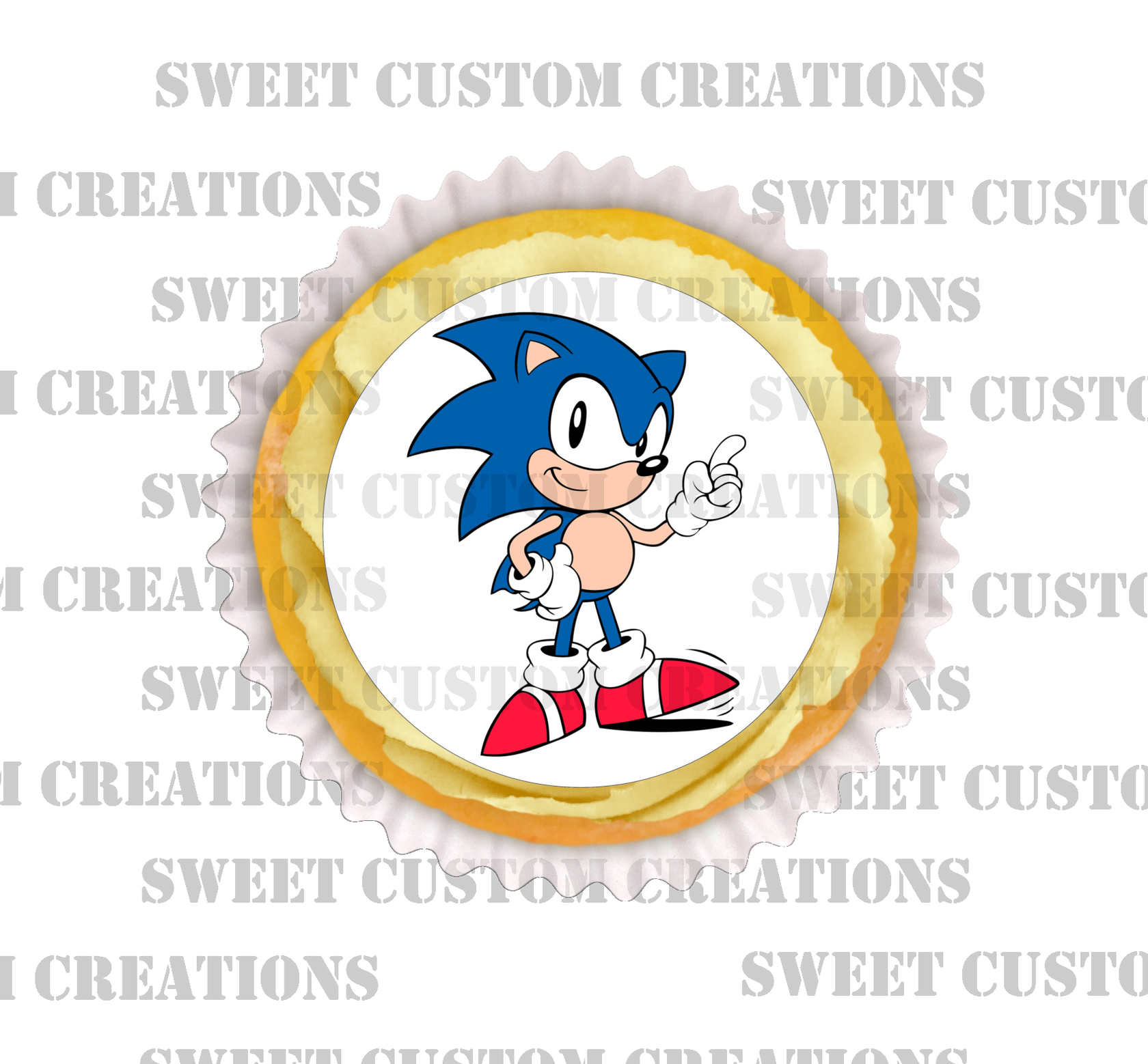 Sonic Edible Image Frosting Sheet #17 (70+ sizes) – Sweet Custom Creations