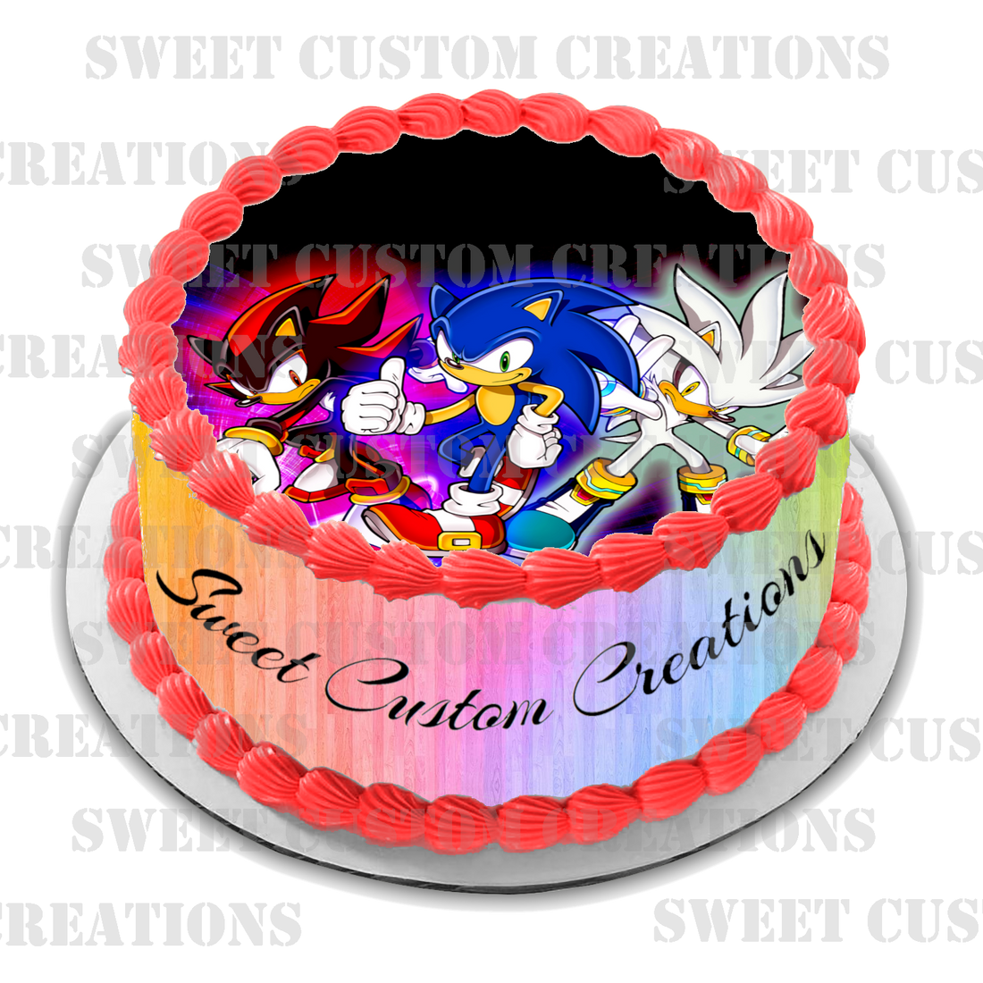 Sonic Edible Image Frosting Sheet #18 (70+ sizes) – Sweet Custom Creations