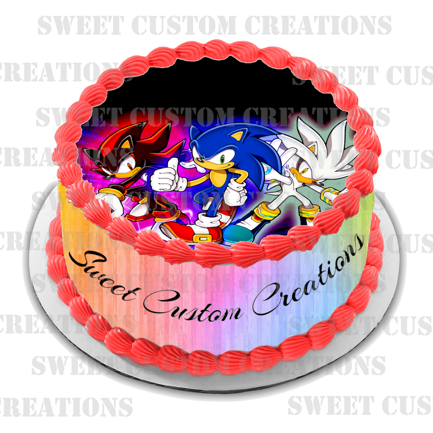 Sonic Edible Image Frosting Sheet #18 (70+ sizes) – Sweet Custom Creations