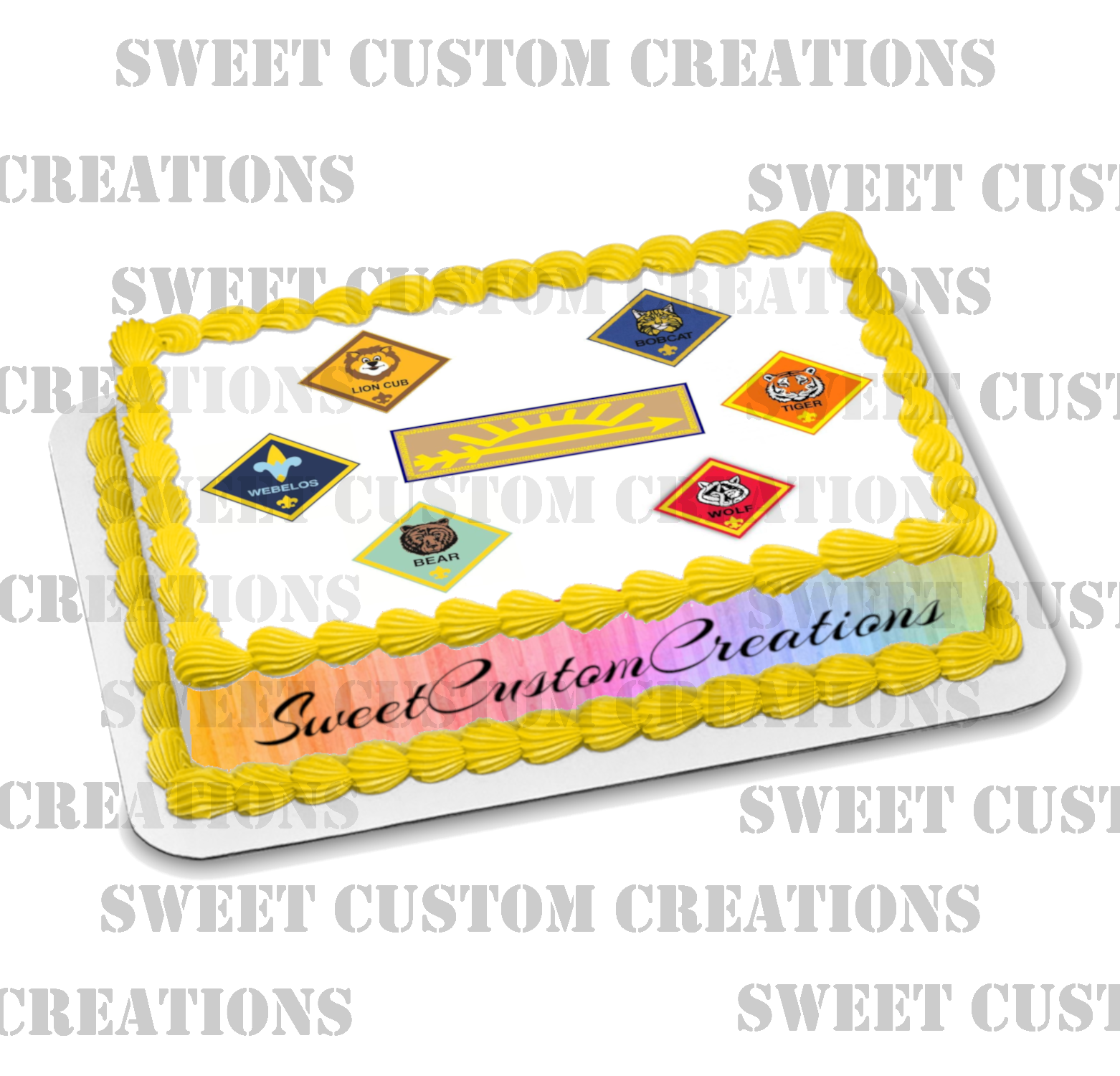 Cub Scouts Edible Image Frosting Sheet #19 Topper (70+ sizes) – Sweet ...