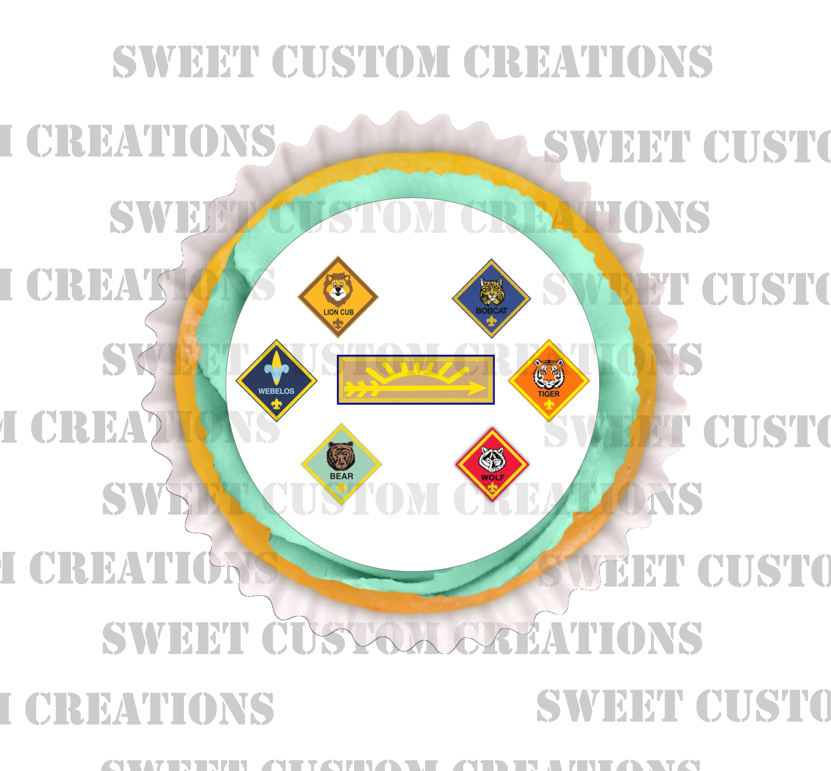 Cub Scouts Edible Image Frosting Sheet #19 Topper (70+ sizes) – Sweet ...