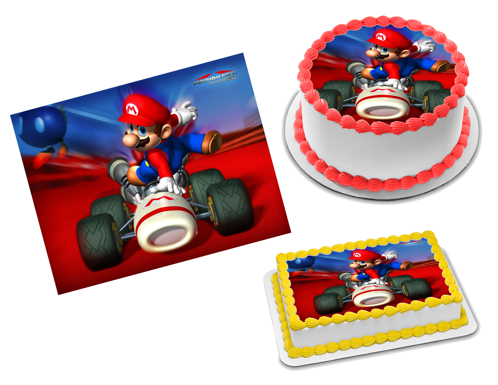 Super Mario Brothers Edible Image Frosting Sheet #19 (70+ sizes ...