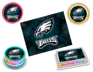Philadelphia Eagles Edible Image Frosting Sheet #19 (80+ sizes) – Sweet ...