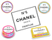 Chanel Edible Image Frosting Sheet #1 Topper (80+ sizes) – Sweet Custom ...