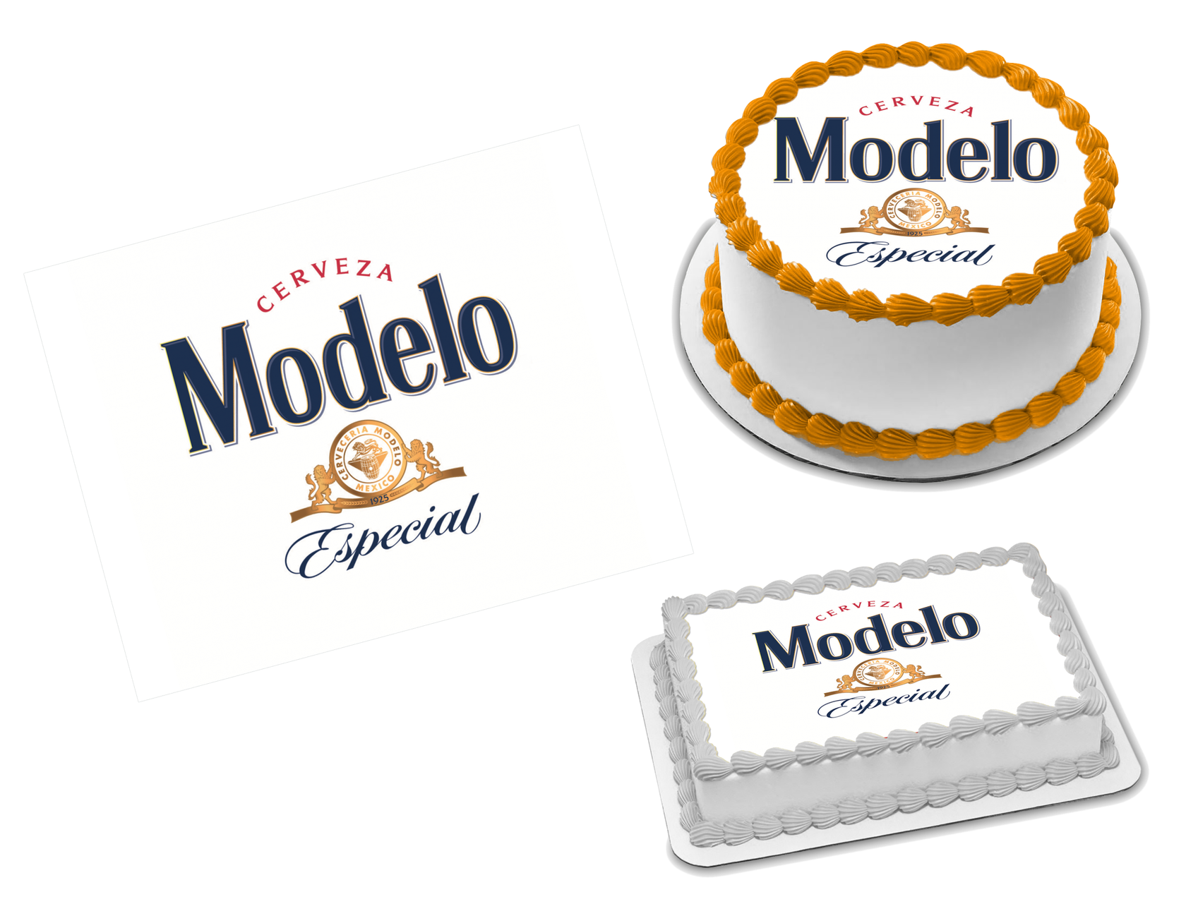 Modelo Edible Image Frosting Sheet #2 (80+ sizes) – Sweet Custom Creations