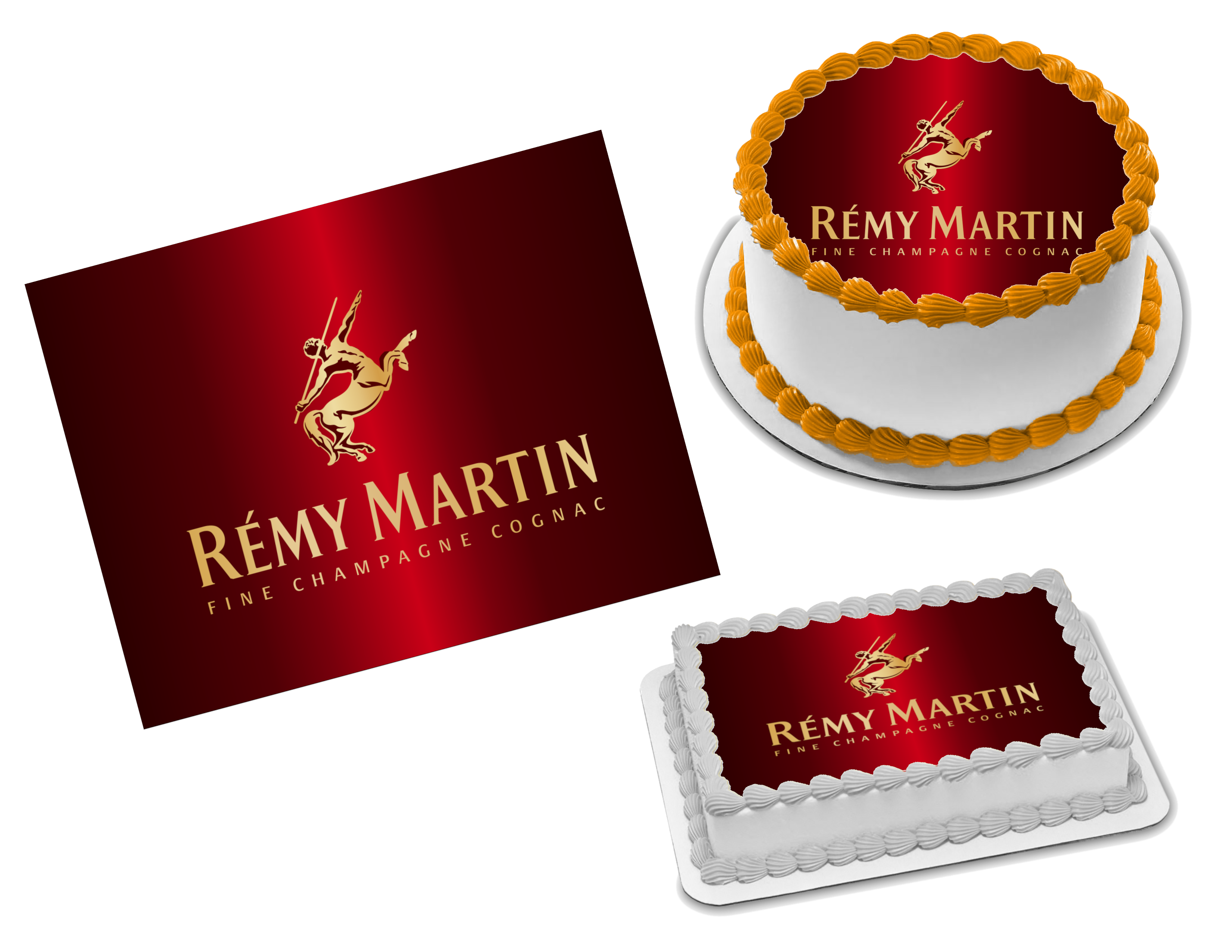 Remy Martin Cognac Edible Image Frosting Sheet #2 (80+ sizes) – Sweet ...