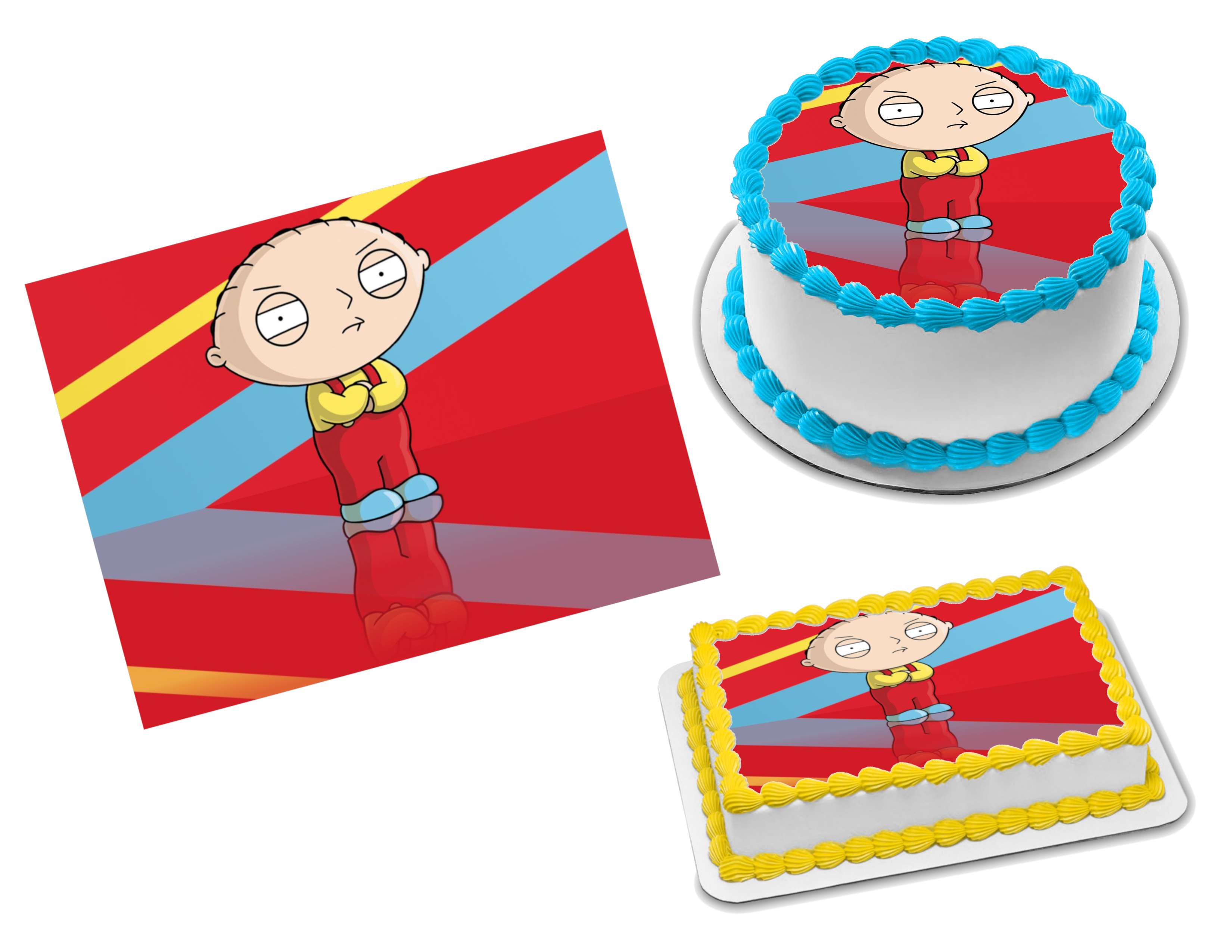 Family Guy Stewie Edible Image Frosting Sheet #21 (80+ sizes) – Sweet ...