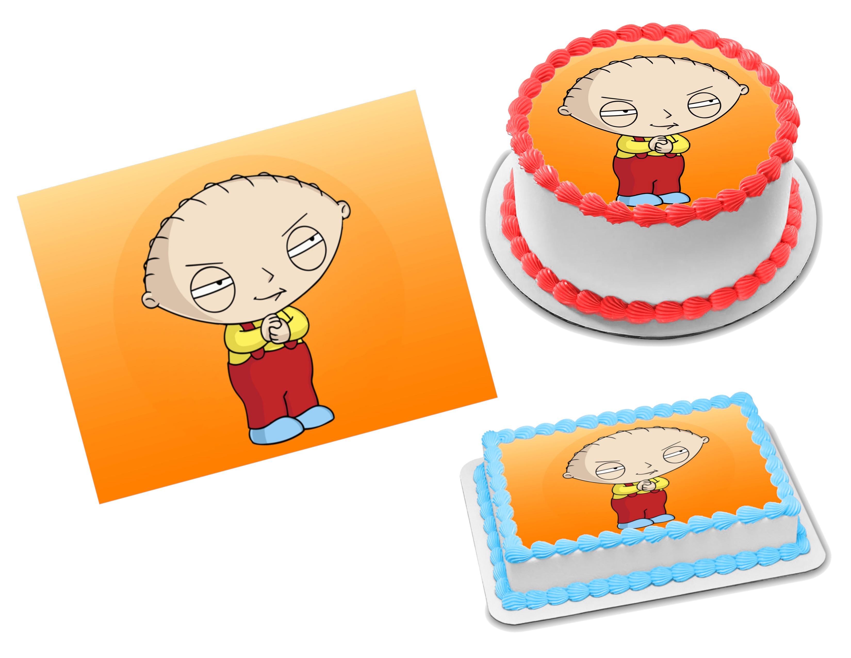Family Guy Stewie Edible Image Frosting Sheet #22 (80+ sizes) – Sweet ...