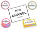 Chanel Edible Image Frosting Sheet #2 Topper (80+ sizes) – Sweet Custom ...