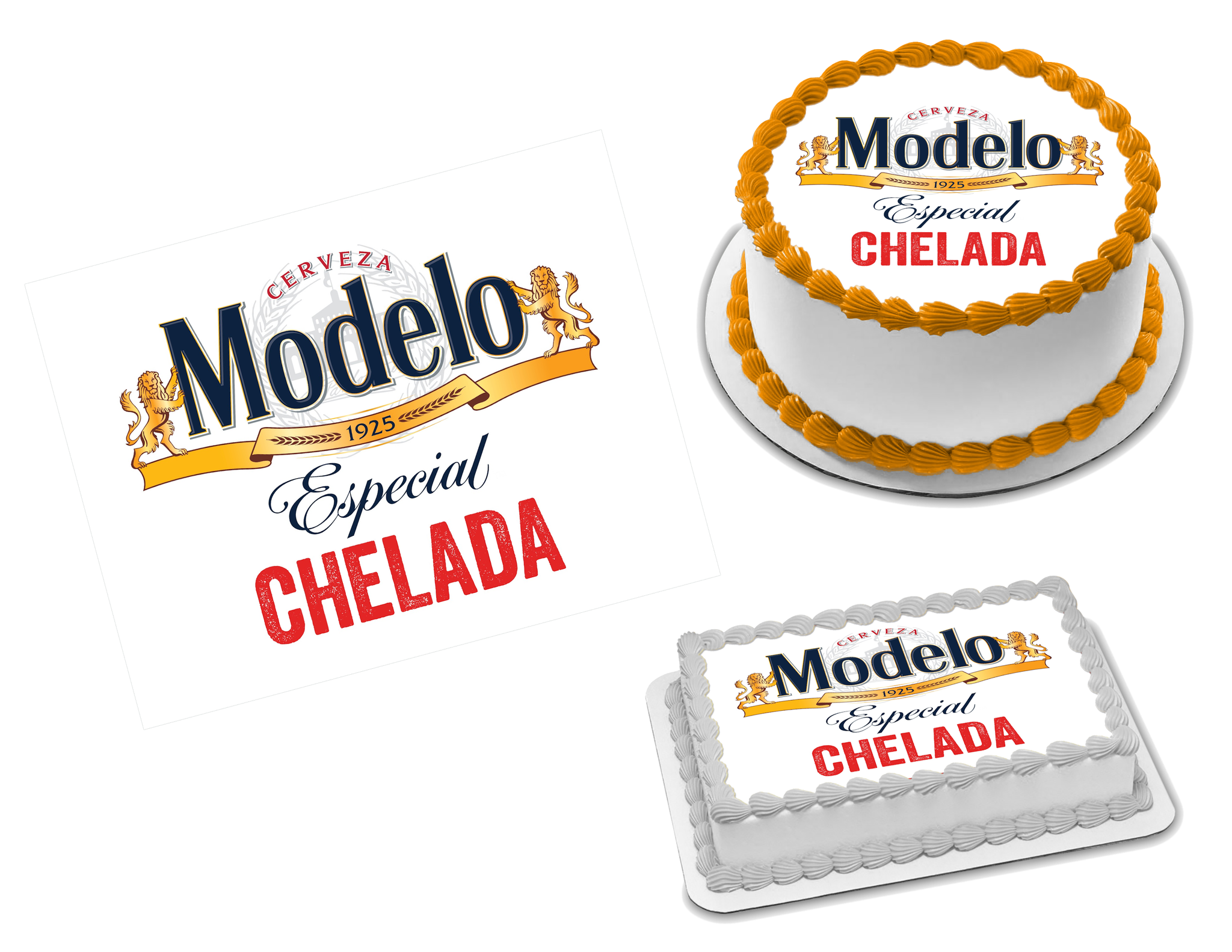 Modelo Edible Image Frosting Sheet #3 (80+ sizes) – Sweet Custom Creations