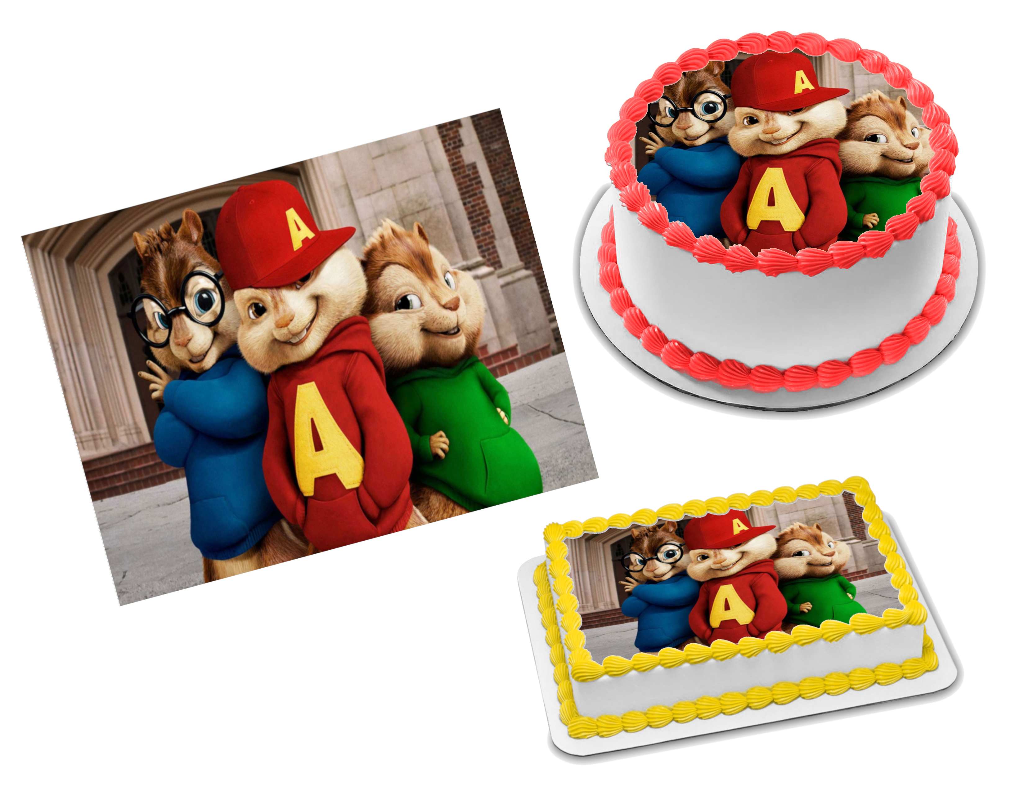Alvin and the Chipmunks Edible Image Frosting Sheet #34 (80+ sizes ...
