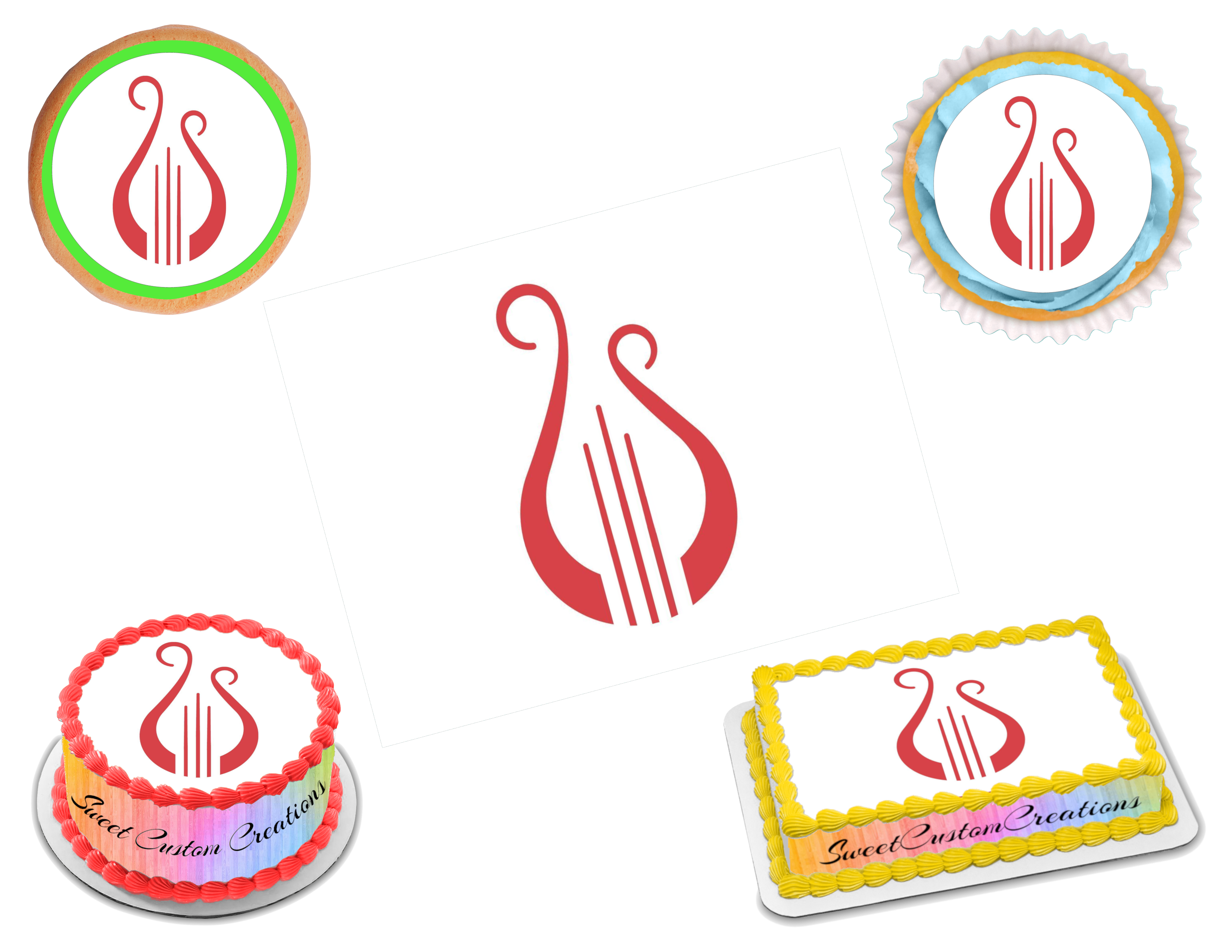 Alpha Chi Omega Edible Image Frosting Sheet #3 (80+ sizes) – Sweet ...