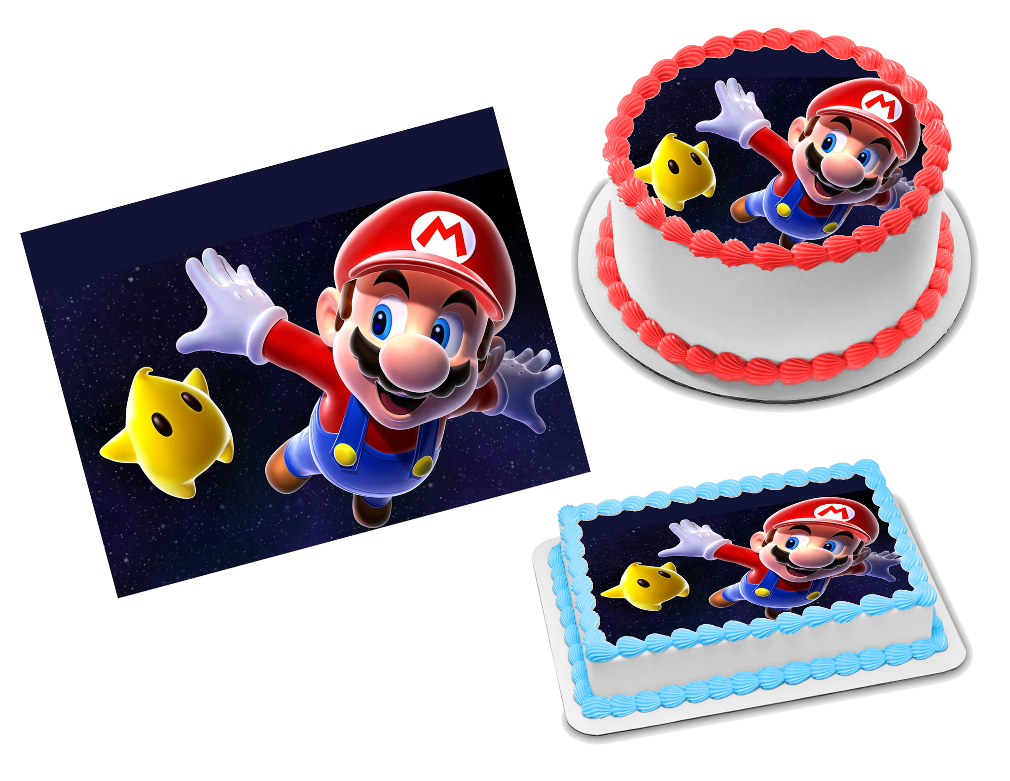 Super Mario Brothers Edible Image Frosting Sheet #4 (80+ sizes) – Sweet ...