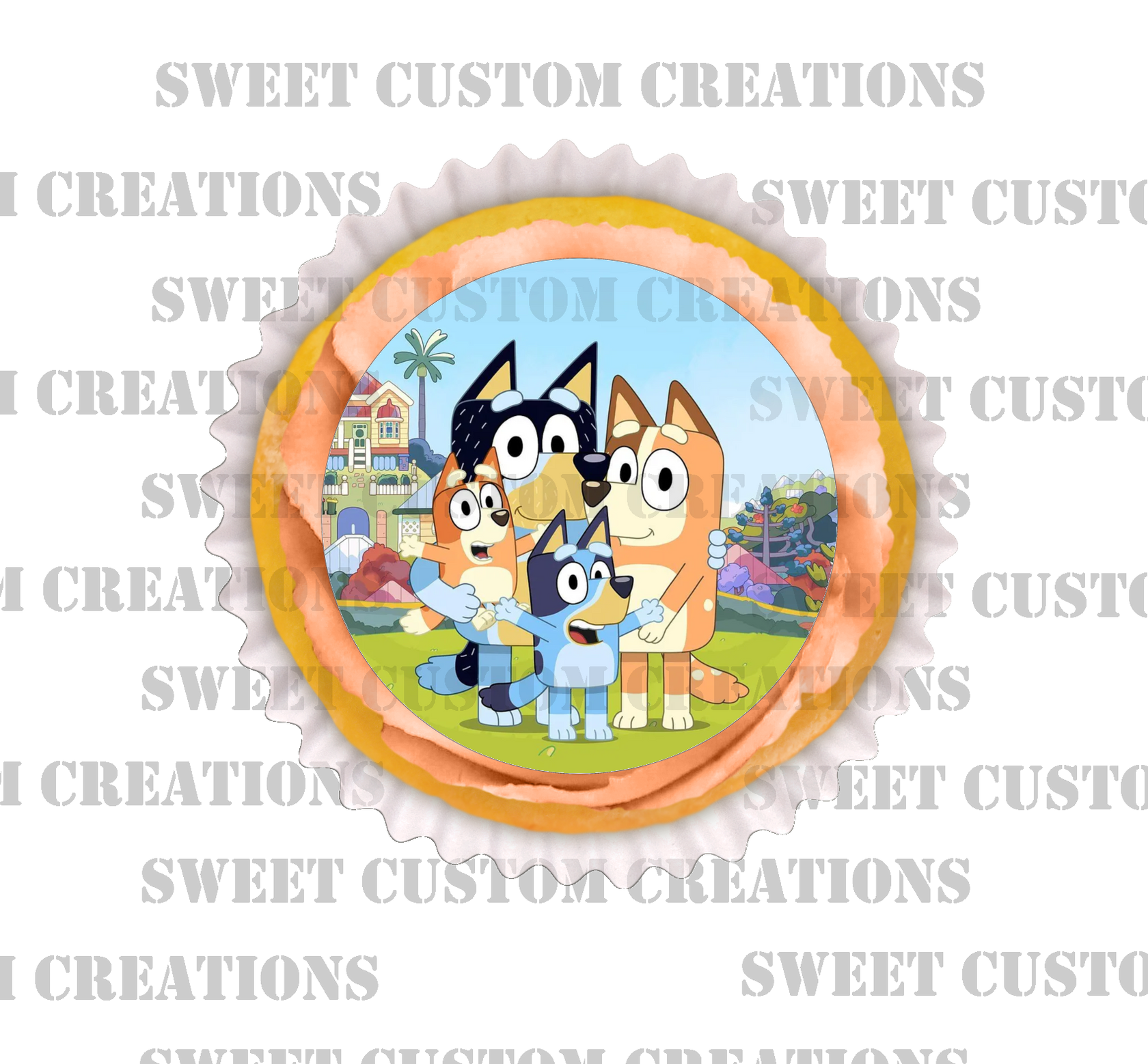 Bluey Edible Image Frosting Sheet #5 Topper (70+ sizes) – Sweet Custom ...