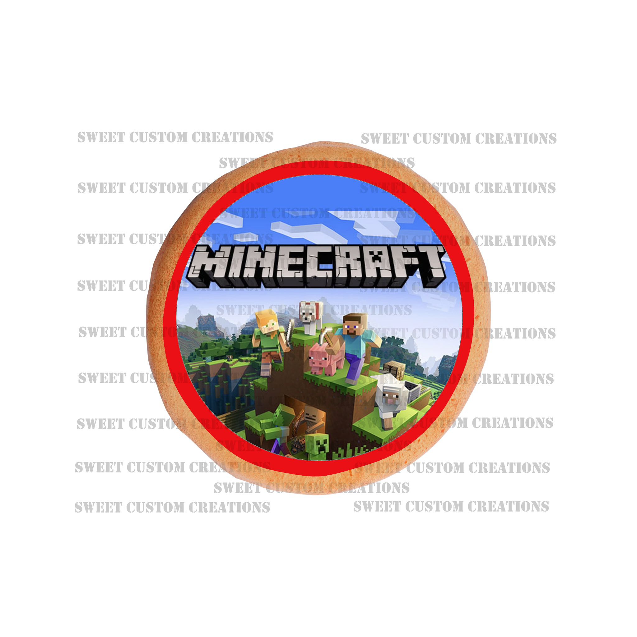 Minecraft Edible Image Frosting Sheet #50 Topper (70+ sizes) – Sweet ...