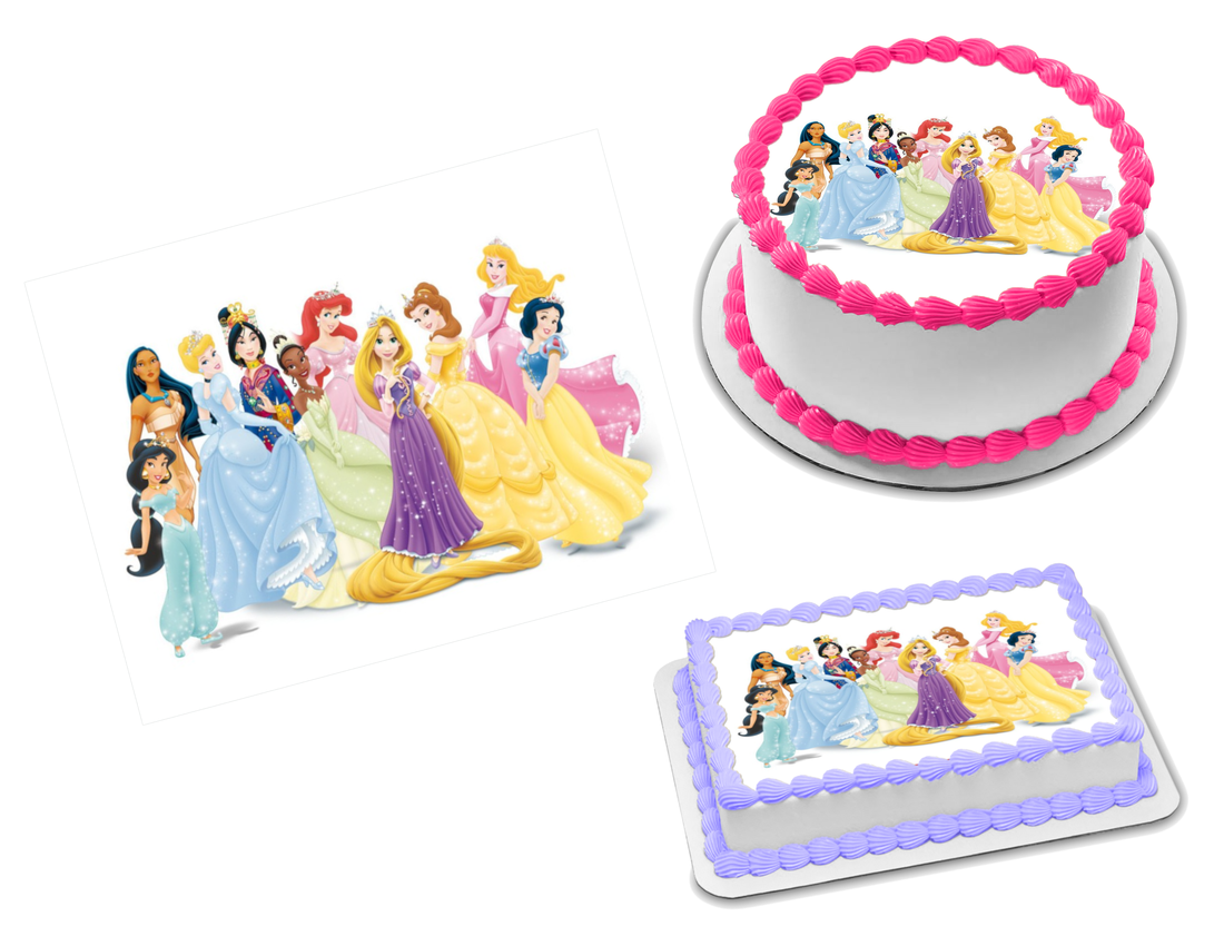 Disney Princess Edible Image Frosting Sheet #55 Topper (70+ sizes ...