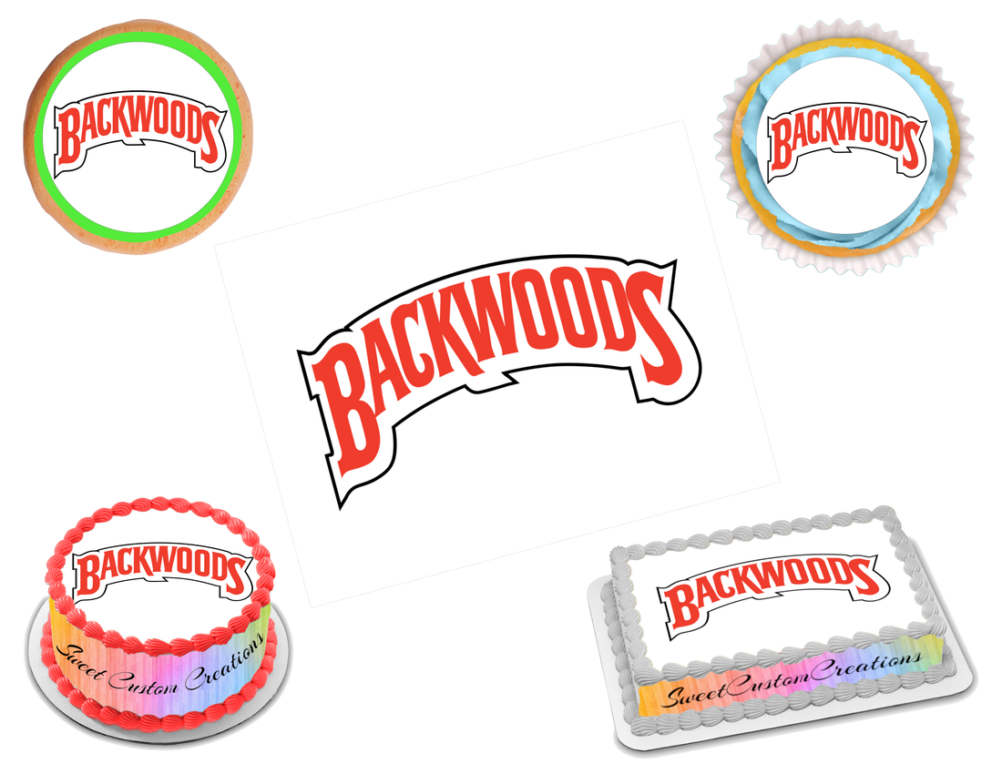 Backwoods Edible Image Frosting Sheet #6 (70+ sizes) – Sweet Custom ...