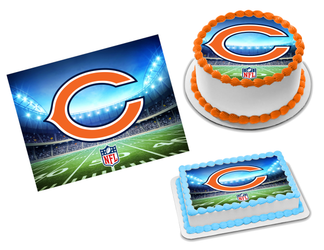Chicago Bears Edible Image Frosting Sheet #71 Topper (80+ sizes ...